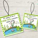 Editable Toad-ally Awesome Gift Tag , Frog Theme Tag , First Day of ...