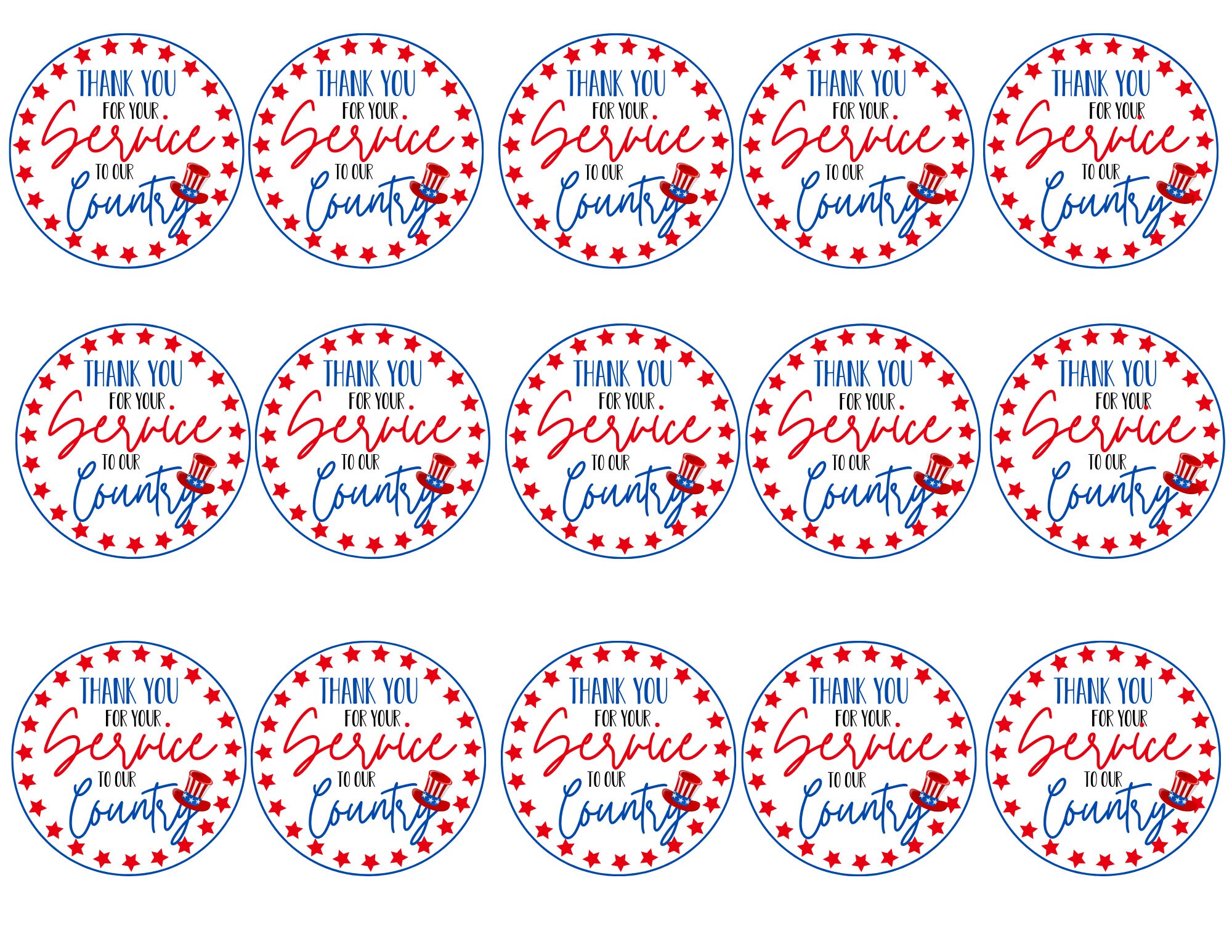 Editable Memorial Day Gift Tag , American Hero Memorial Day Favor Tag ...