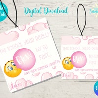 Editable End of Year Gift Tag , Jump for Joy Tag , End of Year Gift ...