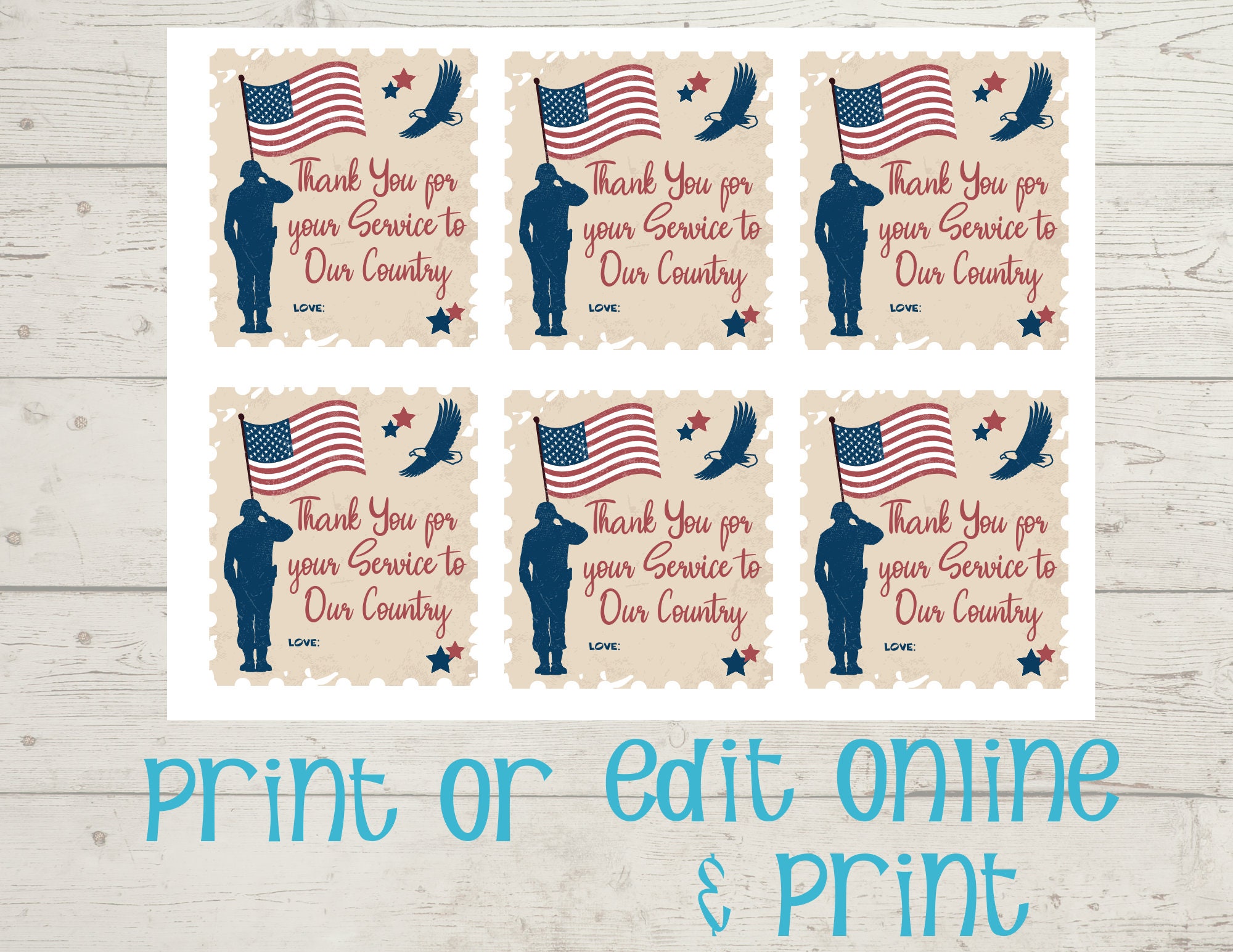Editable Fourth of July Gift Tag , 4th of July Favor Tag Template ...