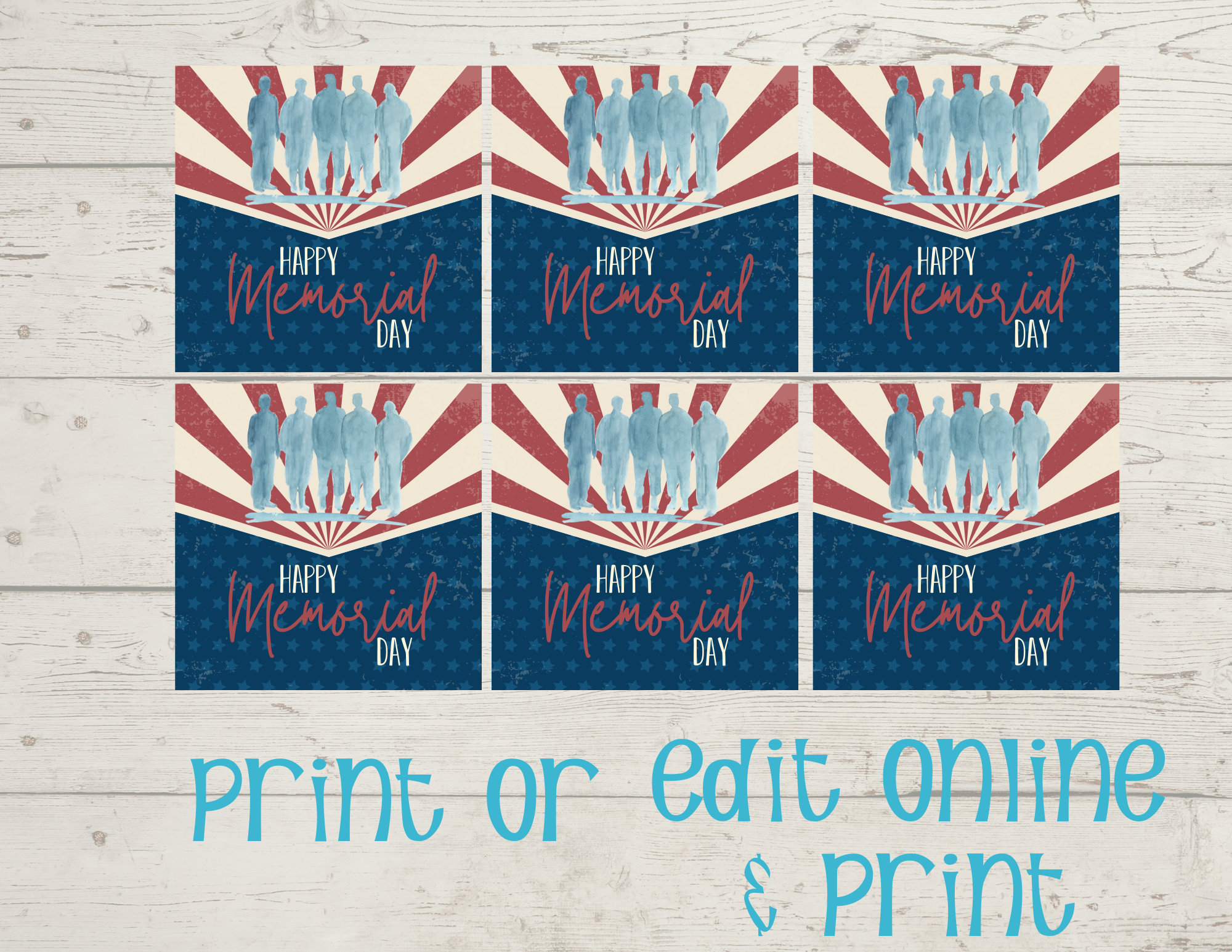 Editable Memorial Day Gift Tag , Memorial Day Favor Tag Template ...