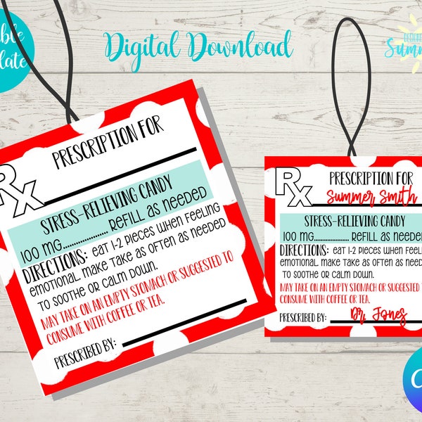 Prescription - Etsy