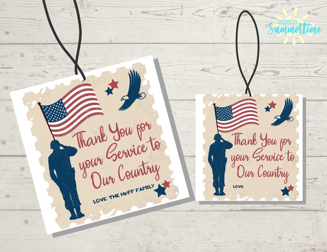Editable Fourth of July Gift Tag , 4th of July Favor Tag Template ...