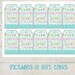 Editable Beginning of School Gift Tag , Sweet School Year Tag , School ...