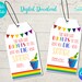 Editable End of Year Gift Tag , Buckets of Fun Tag , End of Year Gift ...