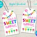 Editable End of Year Gift Tag , Sweet Summer Tag , End of Year Gift ...