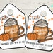 Editable Fall Autumn Gift Tag Pumpkin Spice Gift Tag for - Etsy