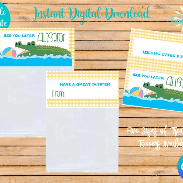 See You Later Alligator - Etsy