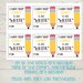 Editable Pencil Favor Tag , Just Write by Tag , End of School Tag ...