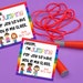 Editable Jump Rope Gift Tag , Jumping for Joy , First Day of School ...