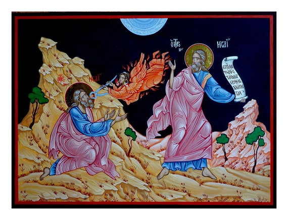 The Holy Prophet Isaiah Hand painted orthodox icon | Etsy