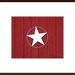 Rustic Red Barn With White Metal Lone Star Photograph, Rustic Red Barn ...