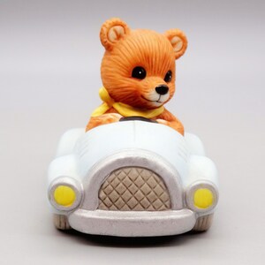 Plane Train Automobile Bear Porcelain Figurine Set, Vintage HOMCO Bear ...