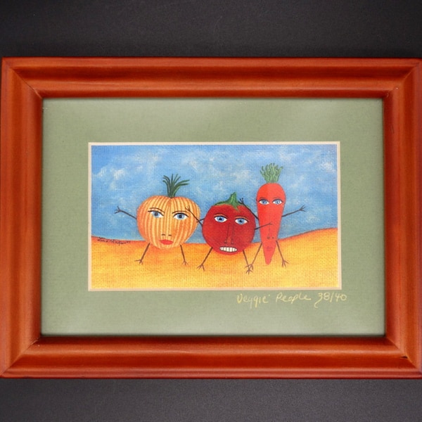 Vegetable People - Etsy
