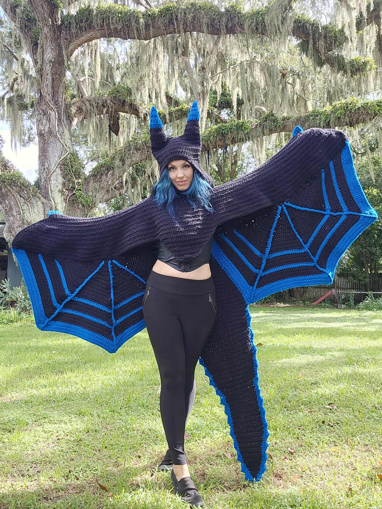 Dragon Crochet Cloak PATTERN TUTORIAL - Etsy