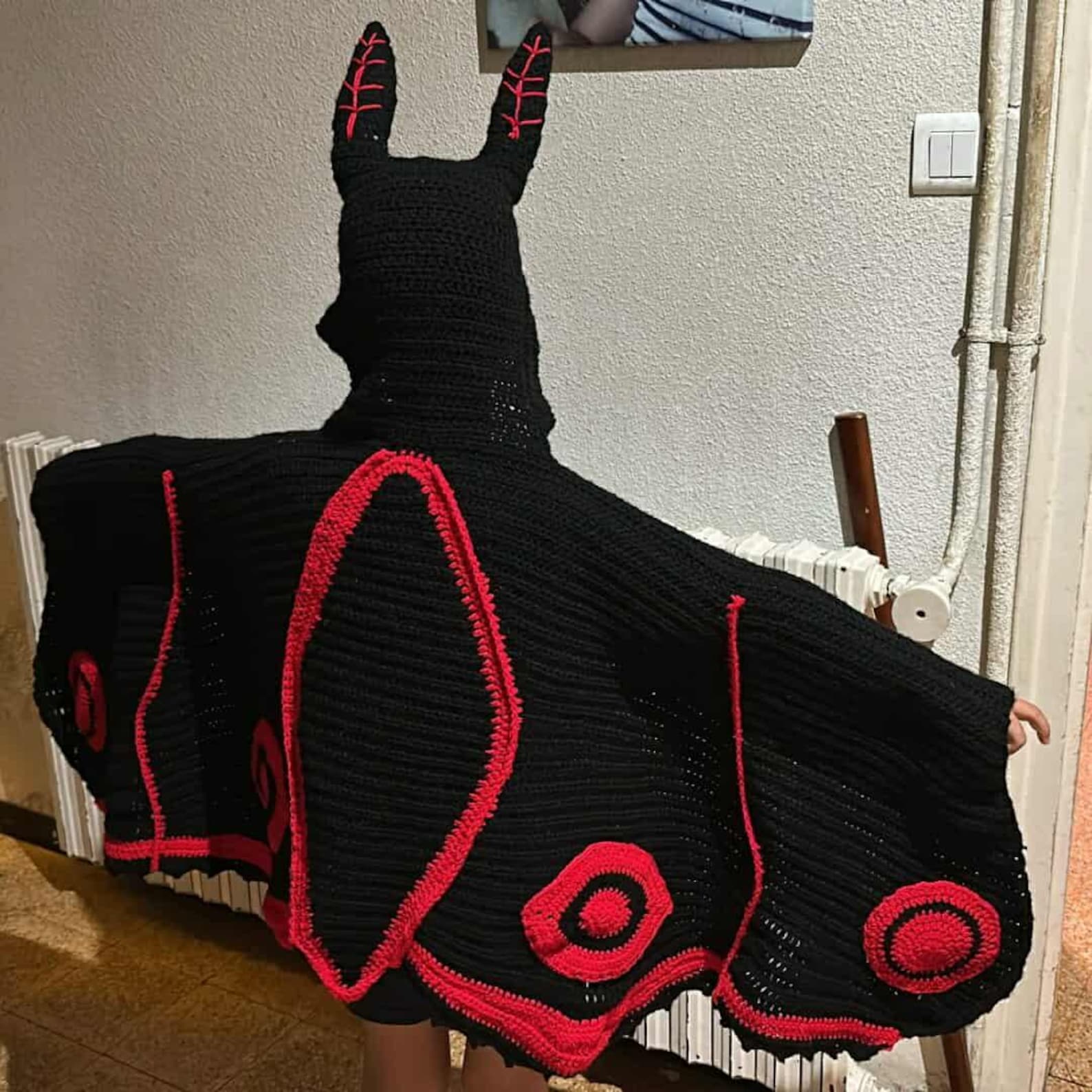 Mothman Crochet Cloak Kid&adult PATTERN TUTORIAL - Etsy