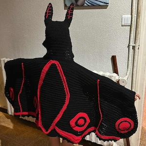 Mothman Crochet Cloak Kid&adult PATTERN TUTORIAL - Etsy