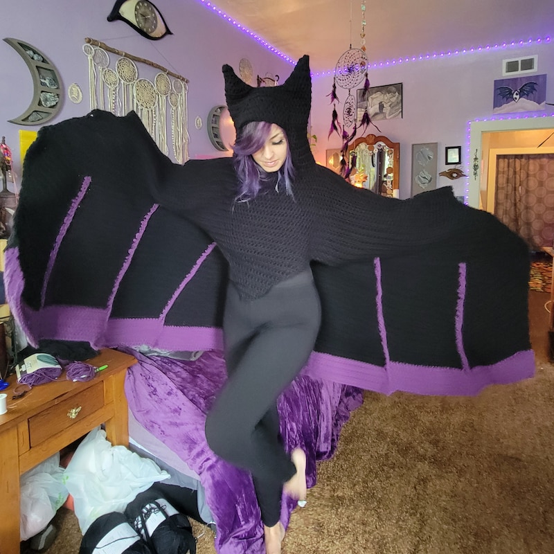 Bat Wing Cloak Cape - Etsy