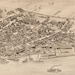 Geneva, NY 1893 Bird's Eye View; 24x36 Print From a Vintage Lithograph ...