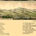 Monson, ME 1889 Bird's Eye View; 24x36 Print From a Vintage Lithograph ...