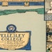 Wellesley College Pictorial Map ... Published in 1943; 24x36 Print on ...