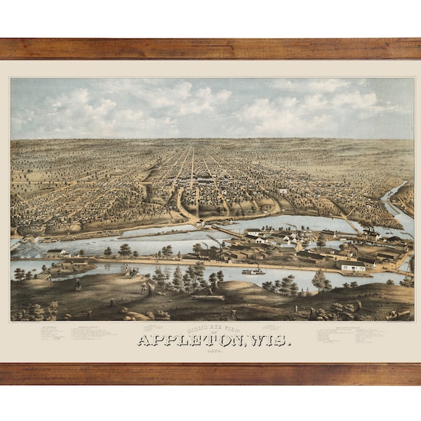 Appleton Lithograph - Etsy