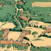 Wellesley College Pictorial Map ... Published in 1943; 24x36 Print on ...
