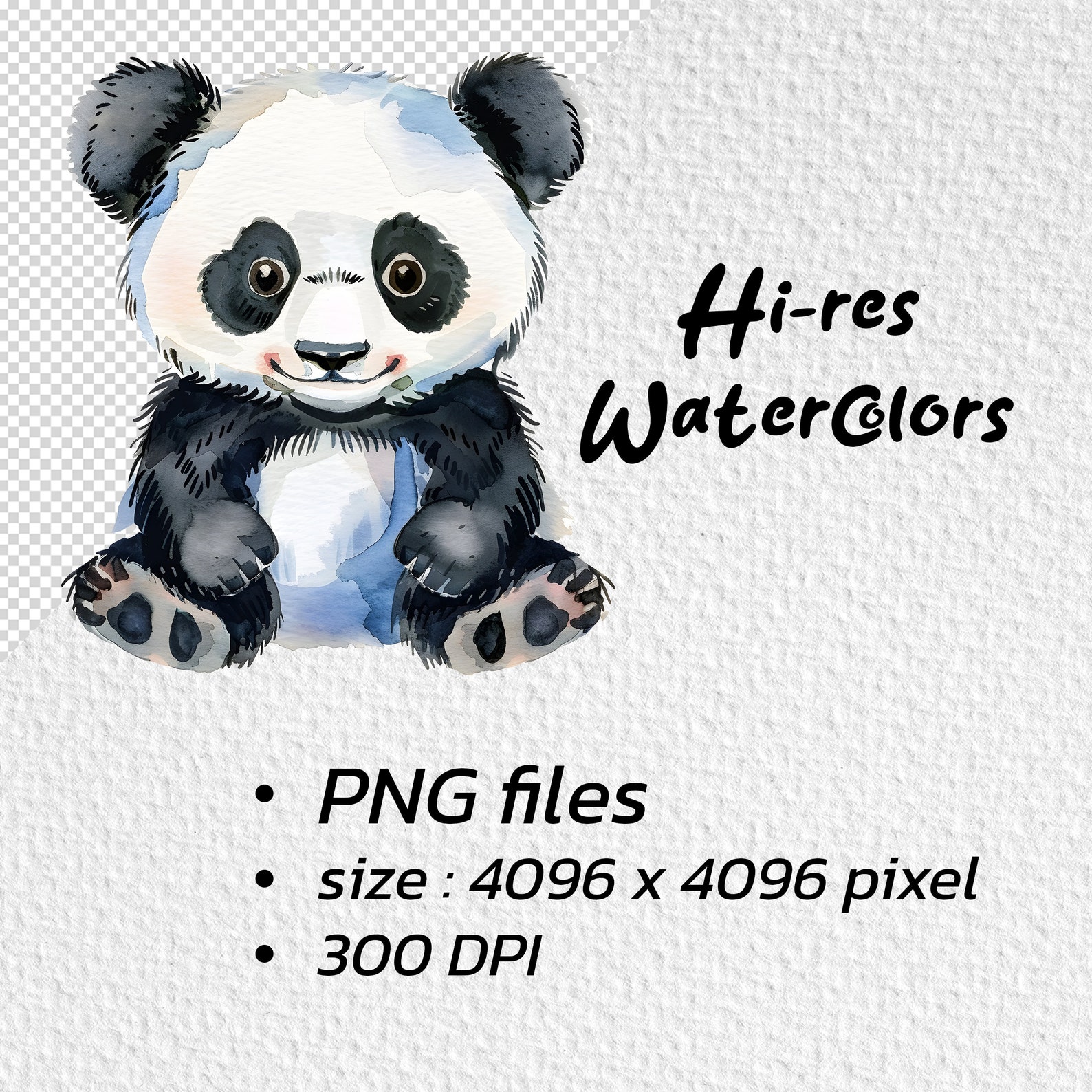 Watercolor Baby Animals PNG Clipart Bundle, and Family of Animals ...