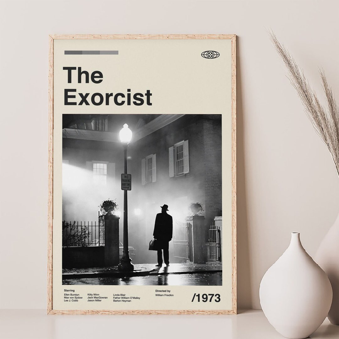 The Exorcist Movie Poster Vintage Movie Room Decor Custom - Etsy