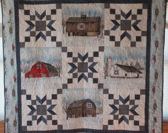 Winter Scene Quilt Kits - Etsy