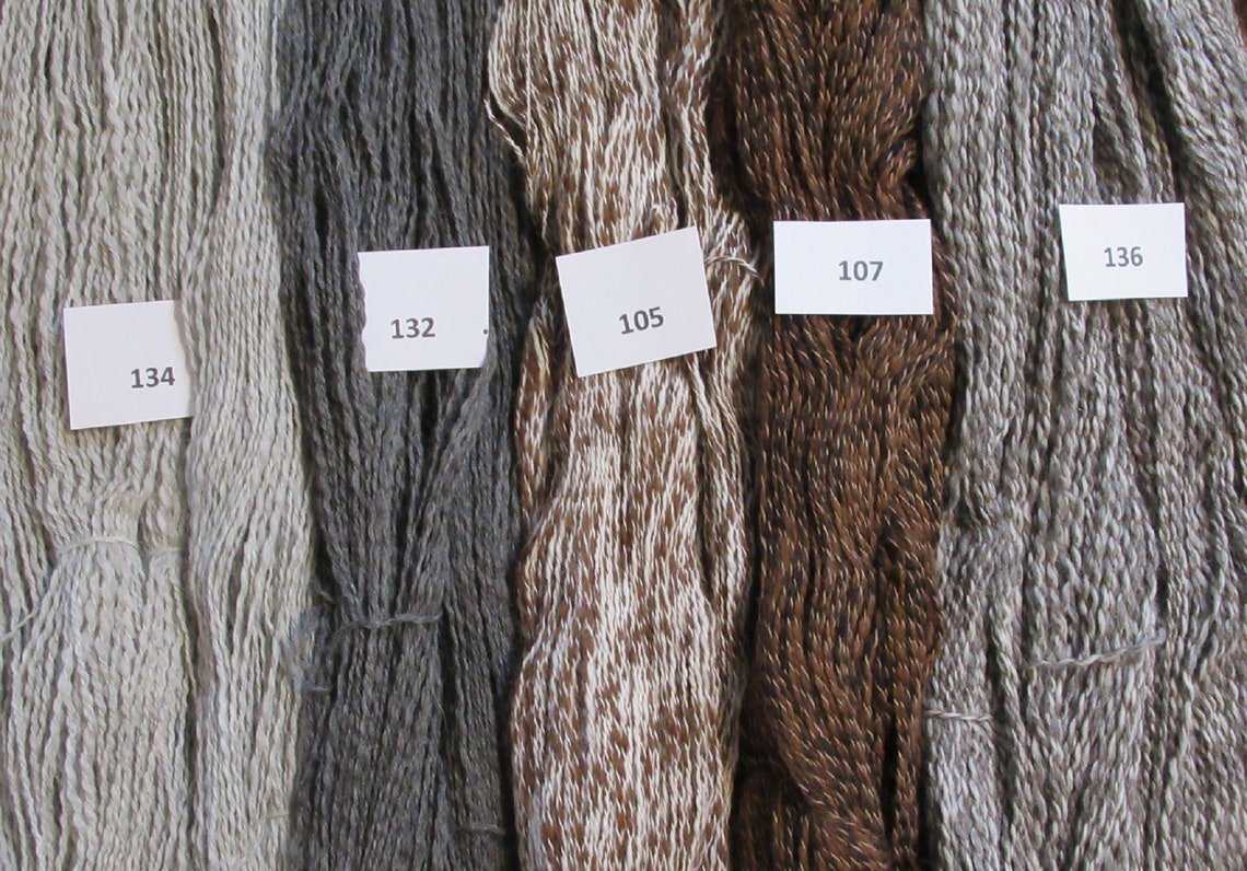 Yarn Tweeds Natural Colors Many Colors to Choose From 3 Ply - Etsy