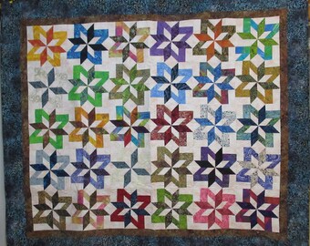 Bali Star Quilt Pattern - Etsy
