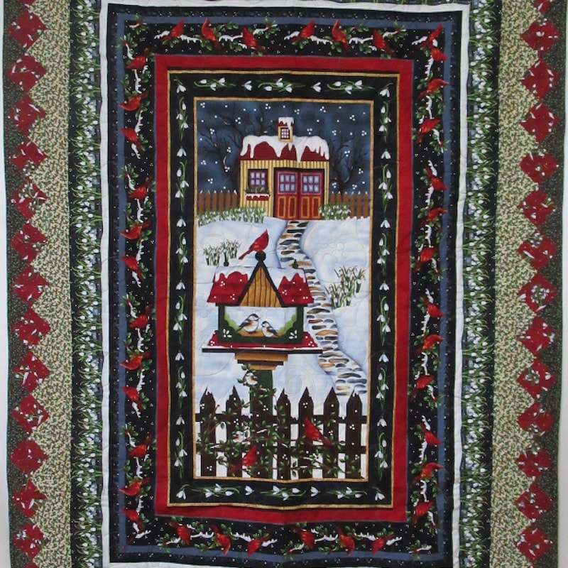 Cardinal Quilt Kit - Etsy