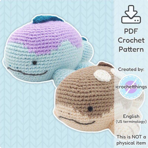 Clodsire Plush Pattern - Etsy