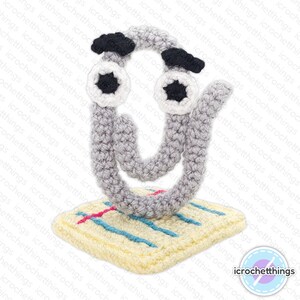 PATTERN Paper Clip Amigurumi Crochet Plush PDF - Etsy