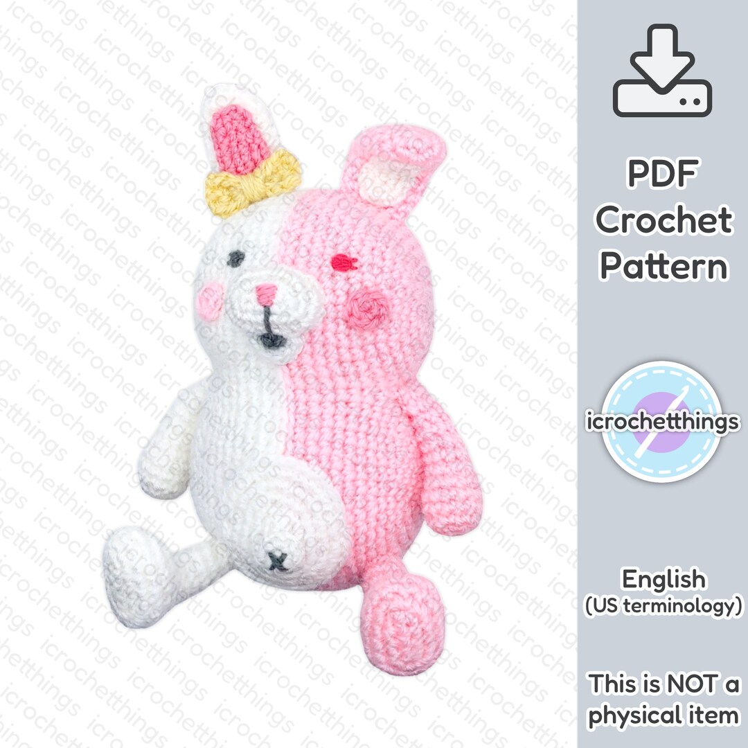 PATTERN Angelic Rabbit Amigurumi Crochet Plush PDF - Etsy