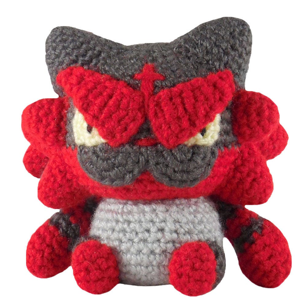 PATTERN Incineroar Amigurumi Crochet Plush PDF - Etsy Canada