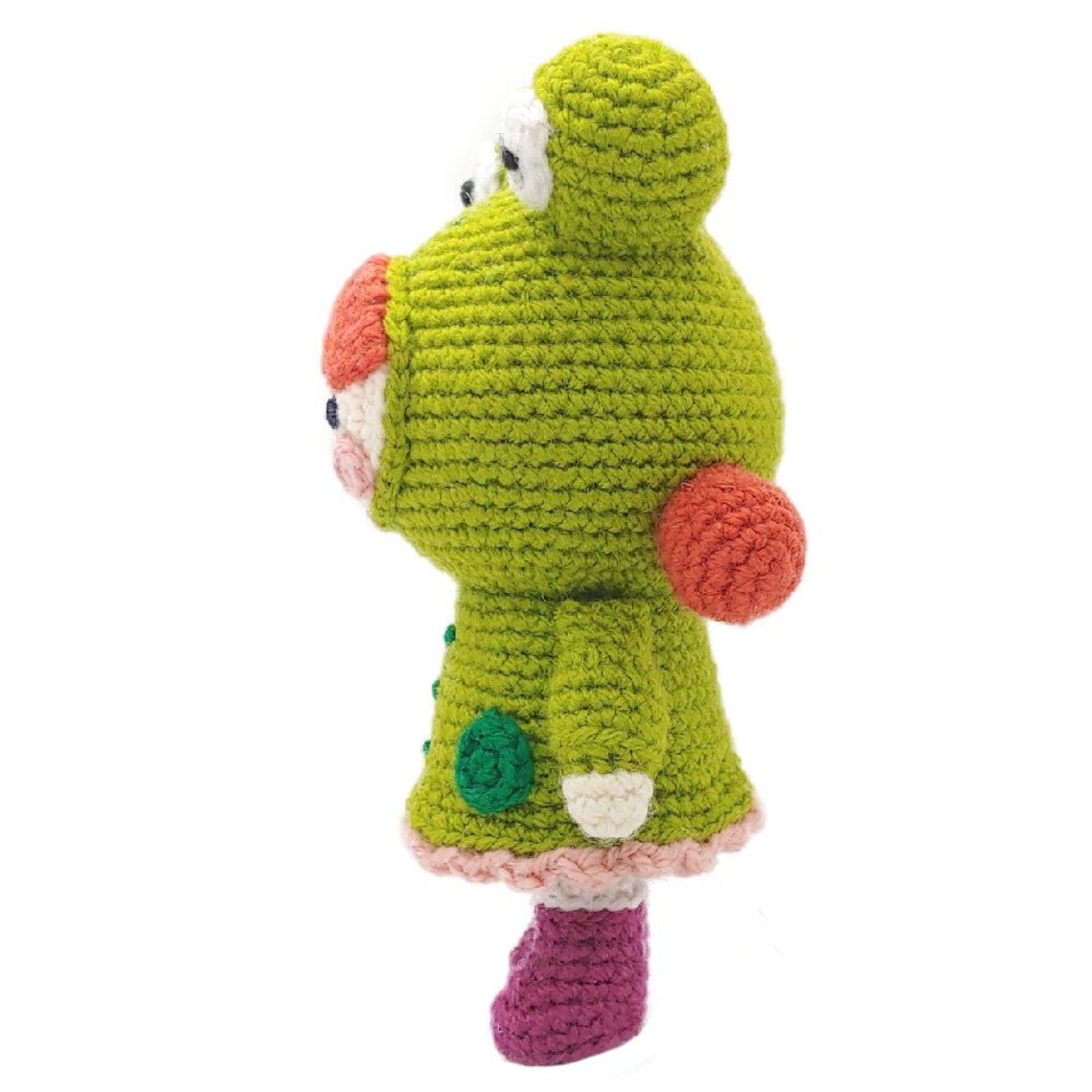PATTERN Frog Coat Girl Doll Amigurumi Crochet Plush PDF - Etsy