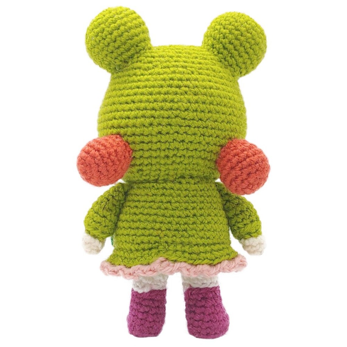 PATTERN Frog Coat Girl Doll Amigurumi Crochet Plush PDF - Etsy