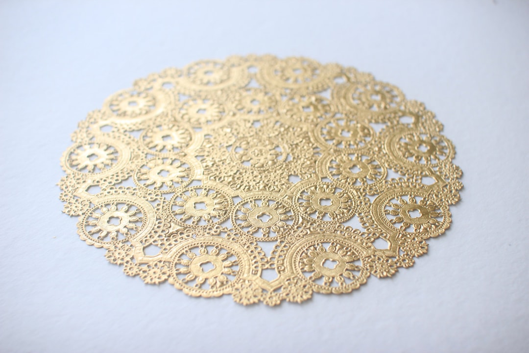 Metallic Gold Doilies - Sample Pack. Includes 12", 10", 6", 5”, 4 ...