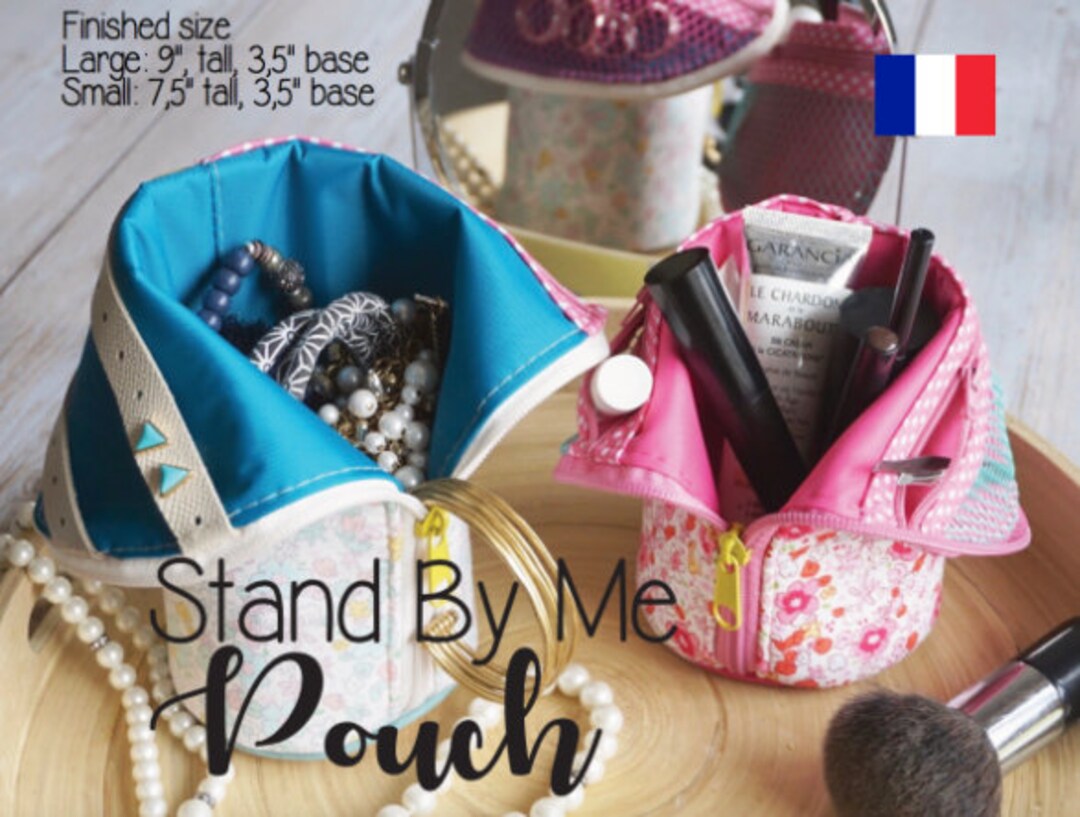 Stand by Me Pouch / Sewing Pattern (french Version) - Etsy