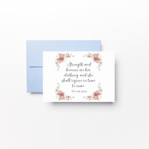 Printable Mothers Day Card With Beautiful Scripture, Heartfelt Message ...