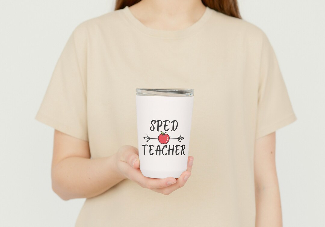 Sped Teacher SVG for Cricut, Special Ed & Education DIY Gift Files ...