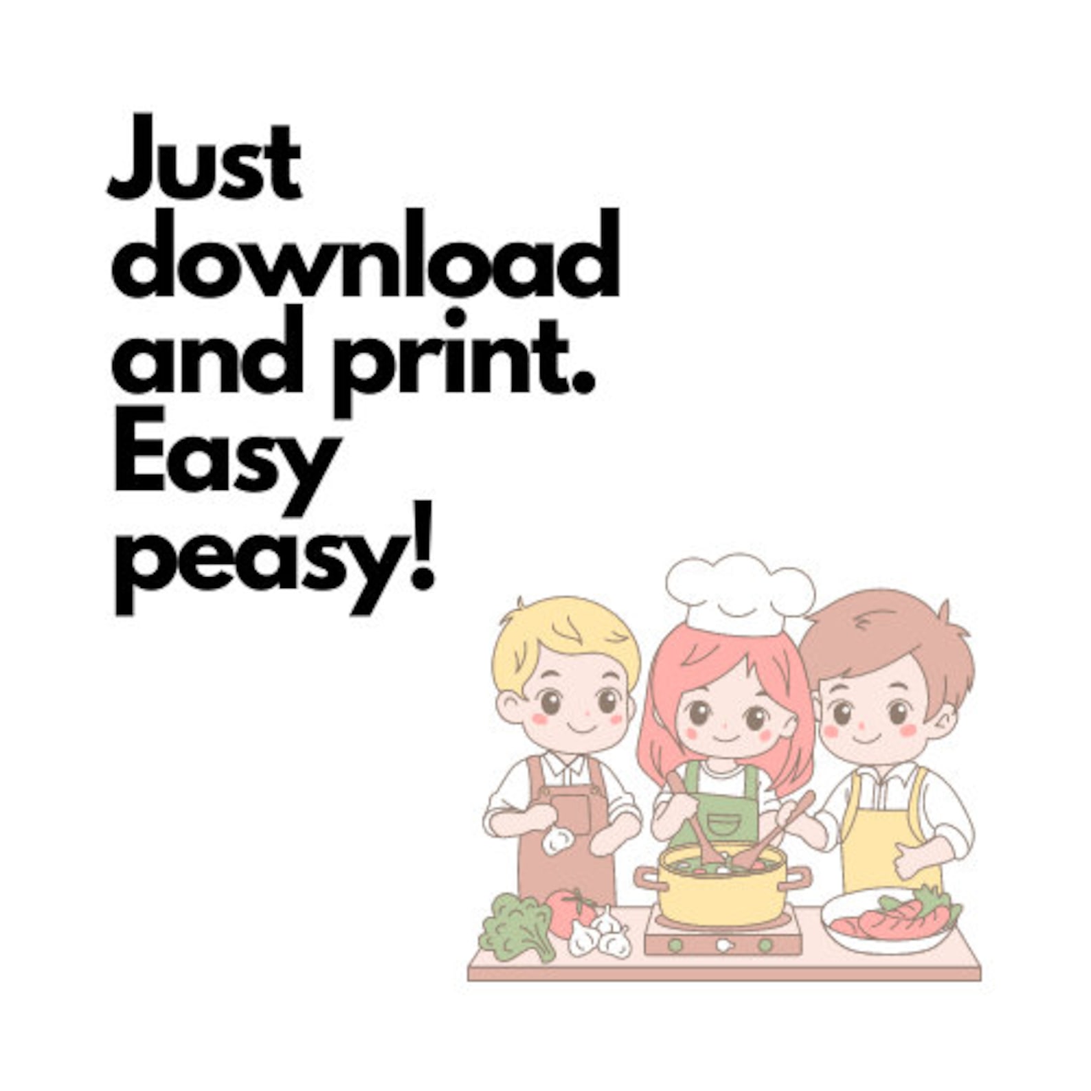 Kids Breakfast Menu Chart | Fun Food Choices (digital Download) - Etsy