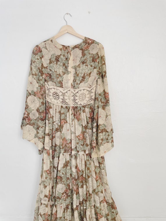 Rare 1970s Gunne Sax Dress - Gem