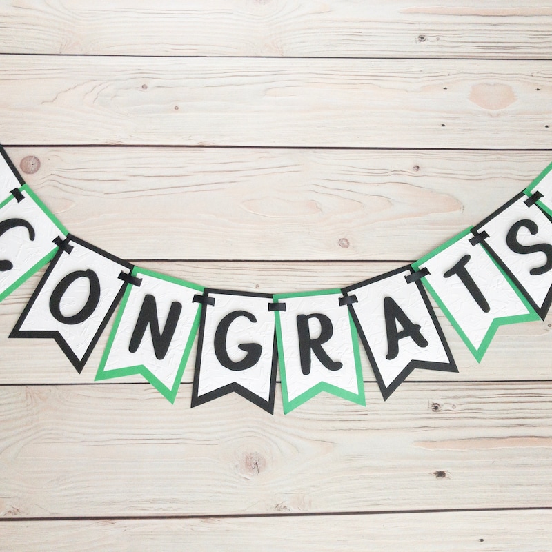 Congratulations Banner - Etsy