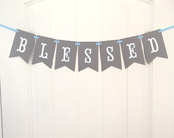 Blessed Banner | Etsy