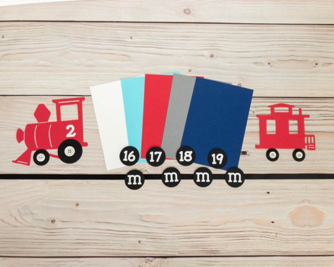 Custom Train Milestone Banner, Month by Month Pictures, Birthday Banner ...