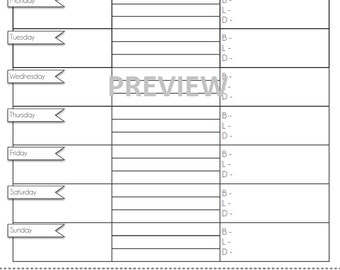 Large Weekly Wall Planner, Printable to Do List, Dry Erase Wall ...