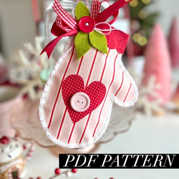 Red Mittens - Etsy